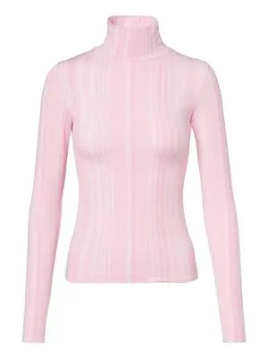 Cordova Sol Turtleneck Ski Top - Pink