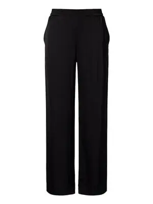 Velvet By Graham & Spencer Larkin Wide-leg Pants - Black