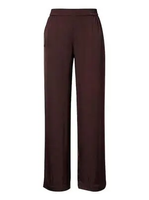 Velvet By Graham & Spencer Velvet Larkin Wide-Leg Pants Brown