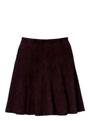 Stouls Mila Suede Mini Skirt - Brown