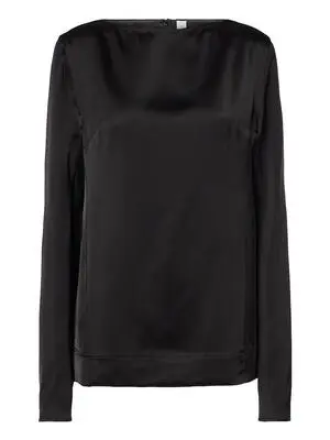 TOTEME Satin Top - Black