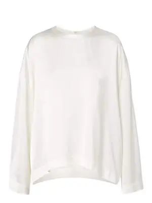 TOTEME Satin Top - White