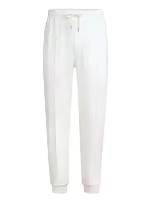 Brunello Cucinelli Elasticated-waist Track Pants - White