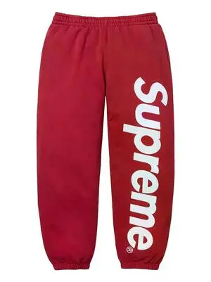 Supreme Logo Appliqué Track Pants - Red