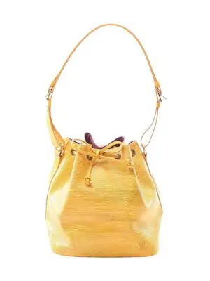 LOUIS VUITTON 1998 Epi Petit Noe Bucket Bag - Yellow