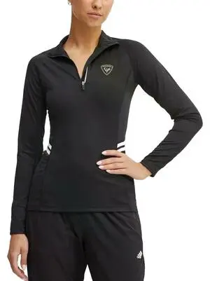 Rossignol Poursuite Half-zip Stripe Base Layer - Black
