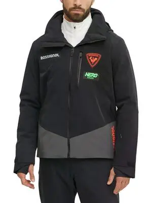 Rossignol Hero Logo-detail Zip-fastening Ski Jacket - Black