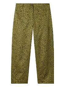 Paul Smith Animal Print Barrel-leg Trousers - Brown