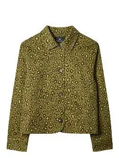 Paul Smith Printed Jacket - Brown