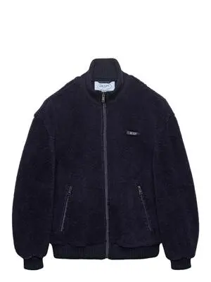 Prada Fleece Jacket Navy