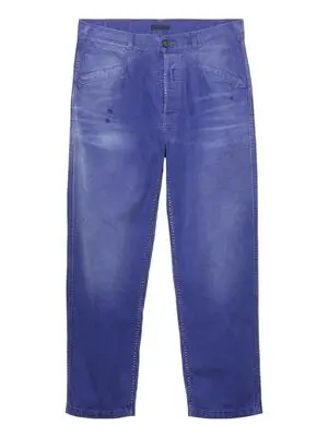 Prada Cotton Twill Pants Indigo