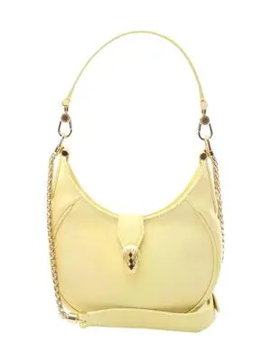 BVLGARI 2010-2025 Small Serpenti Ellipse Satchel - Yellow