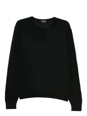 TOM FORD Crew Neck T-shirt Black