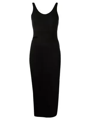 GLORIA COELHO X Isabella Fiorentino Cut-out Midi Dress - Black
