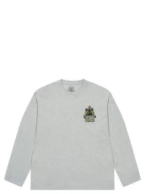 PALACE Lock In Long-sleeve - Grey