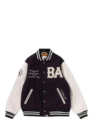 A BATHING APE Varsity Jacket