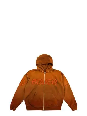 CACTUS JACK BY TRAVIS SCOTT Rodeo 10 Years Zip Up Hoodie - Tan