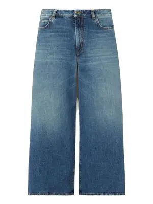 Max Mara Flared Denim Jeans - Navy