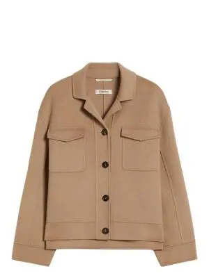 Max Mara Short Wool Jacket - Beige