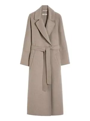 Max Mara Wool Robe Coat - Turtledove