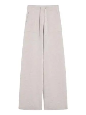 Max Mara Wool And Cashmere Knit Trousers - Beige