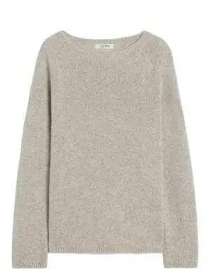 Max Mara Wool And Cashmere Yarn Sweater - Beige