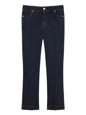 Max Mara Mini Flare Jeans - Ultramarine