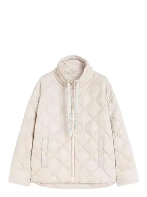 Max Mara Short Quilted Down Jacket - Sand
