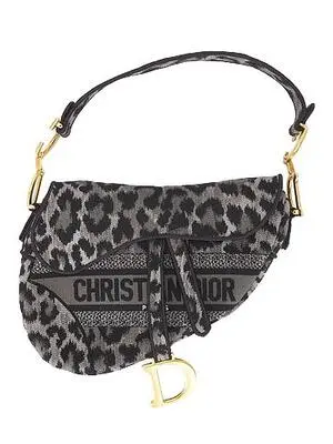 Dior Saddle Bag - Grey