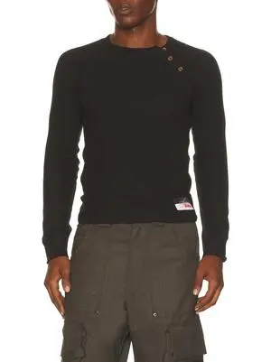 SPENCER BADU Spencer Badu Red Layered Long Sleeve Tee In Black