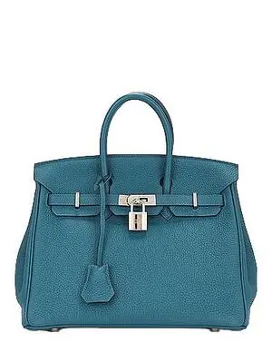 Hermès Clemence Birkin 25 Handbag Colvert