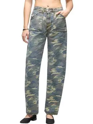 RE/DONE The Rewind High Rise Jeans - Thunderstruck