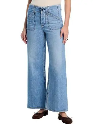 ASKK NY The Jam High Rise Wide Leg Jeans - Keel Over