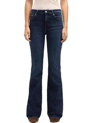 7 For All Mankind The Leggy Bootcut Jeans - Midnight Fade