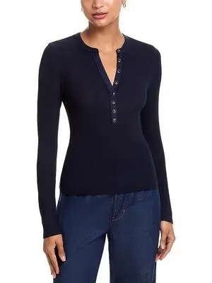 Veronica Beard Drexler Top - Navy