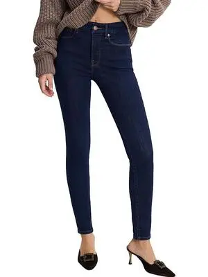 Good American Good Legs Skinny Jeans - Indigo