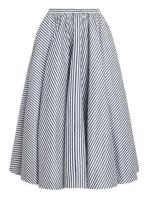 PATOU Elasticized Midi Skirt