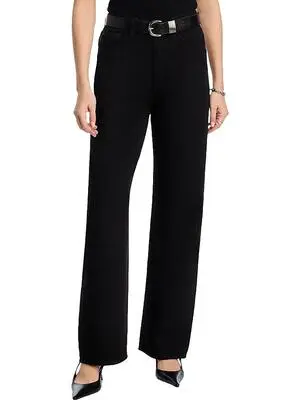 DL1961 Karmine Refined Wide Leg Jeans - Black