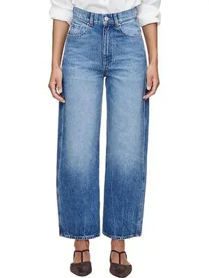 DL1961 Taylor Relaxed Barrel High Rise Jeans - North Water