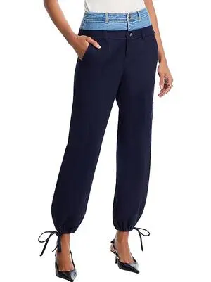 Cinq À Sept Grayson Combo Pants - Navy/blue Haze