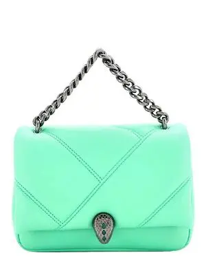 BVLGARI Serpenti Cabochon Messenger Bag - Green