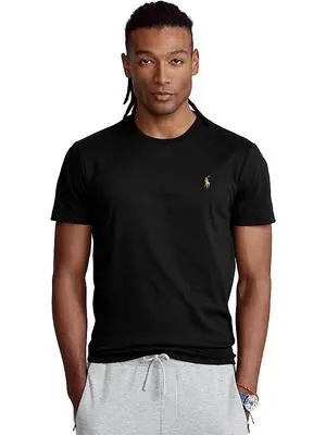 Polo Ralph Lauren Cotton Embroidered Logo Tee - Polo Black
