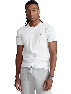 Polo Ralph Lauren Cotton Embroidered Logo Tee - White