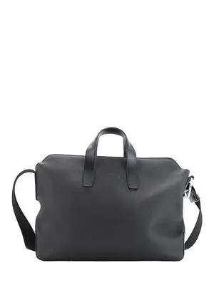 HERMES Citynews Briefcase Togo - Black