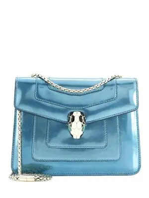 BVLGARI Serpenti Forever Shoulder Bag - Blue