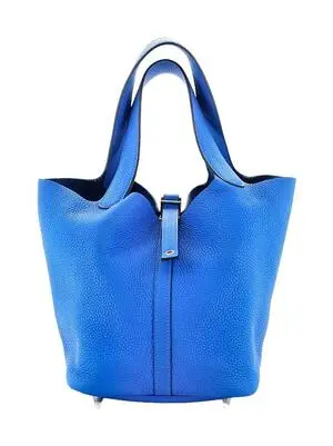 HERMES Hermès Picotin Lock Mm Bag - Blue