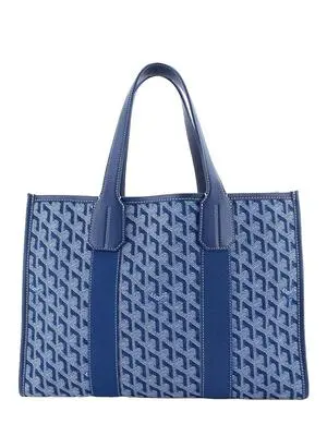 GOYARD Pm Villette Tote Coated Canvas - Blue