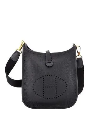 Hermès Tpm Evelyne Gen Iii Bag - Black