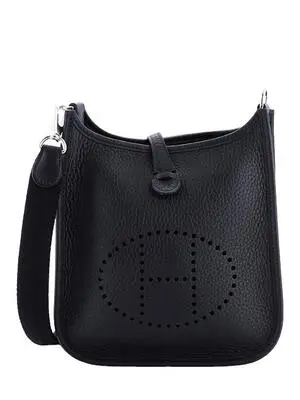 Hermès TPM Evelyne Bag Gen III Clemence Black