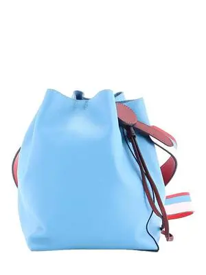 HERMES 17 Licol Bag Evercolor - Blue